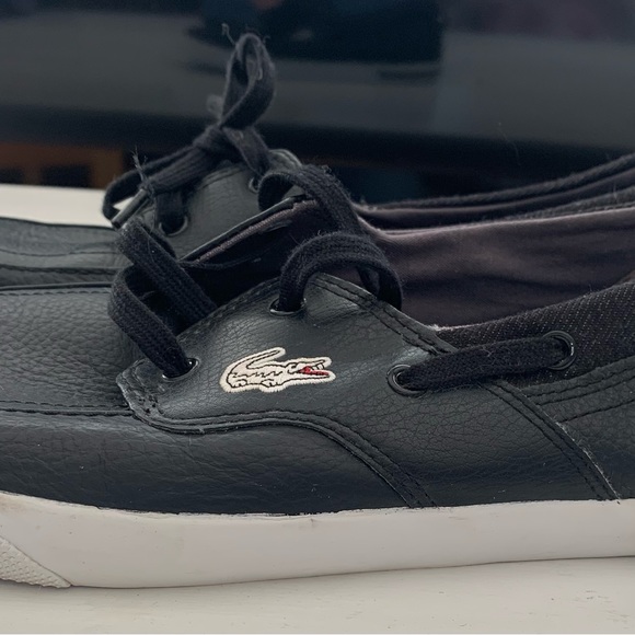 Lacoste | Shoes | Lacoste Mens Leather Deck Shoes | Poshmark